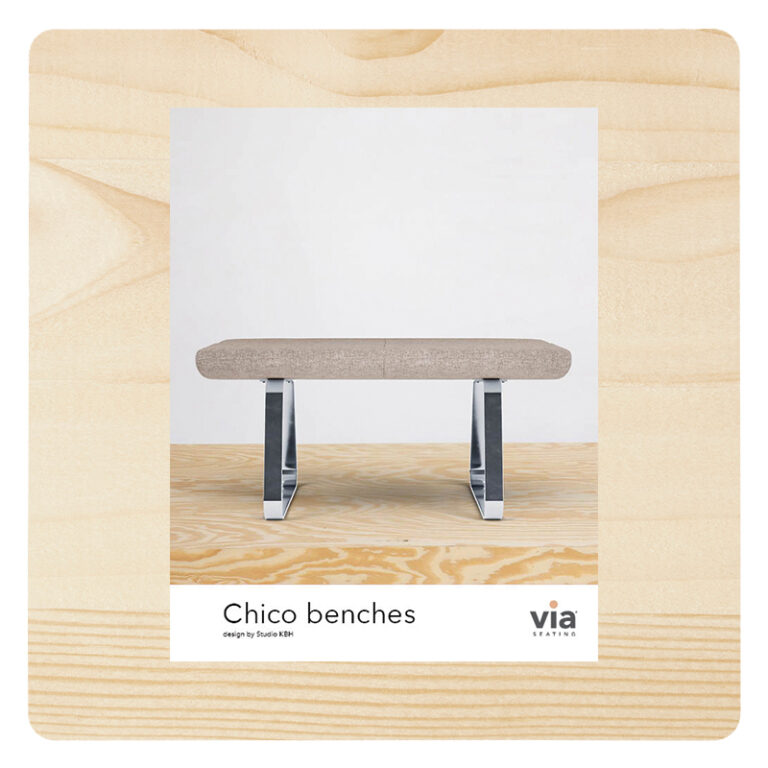 Chico benches cut sheet - Via Promo Shop